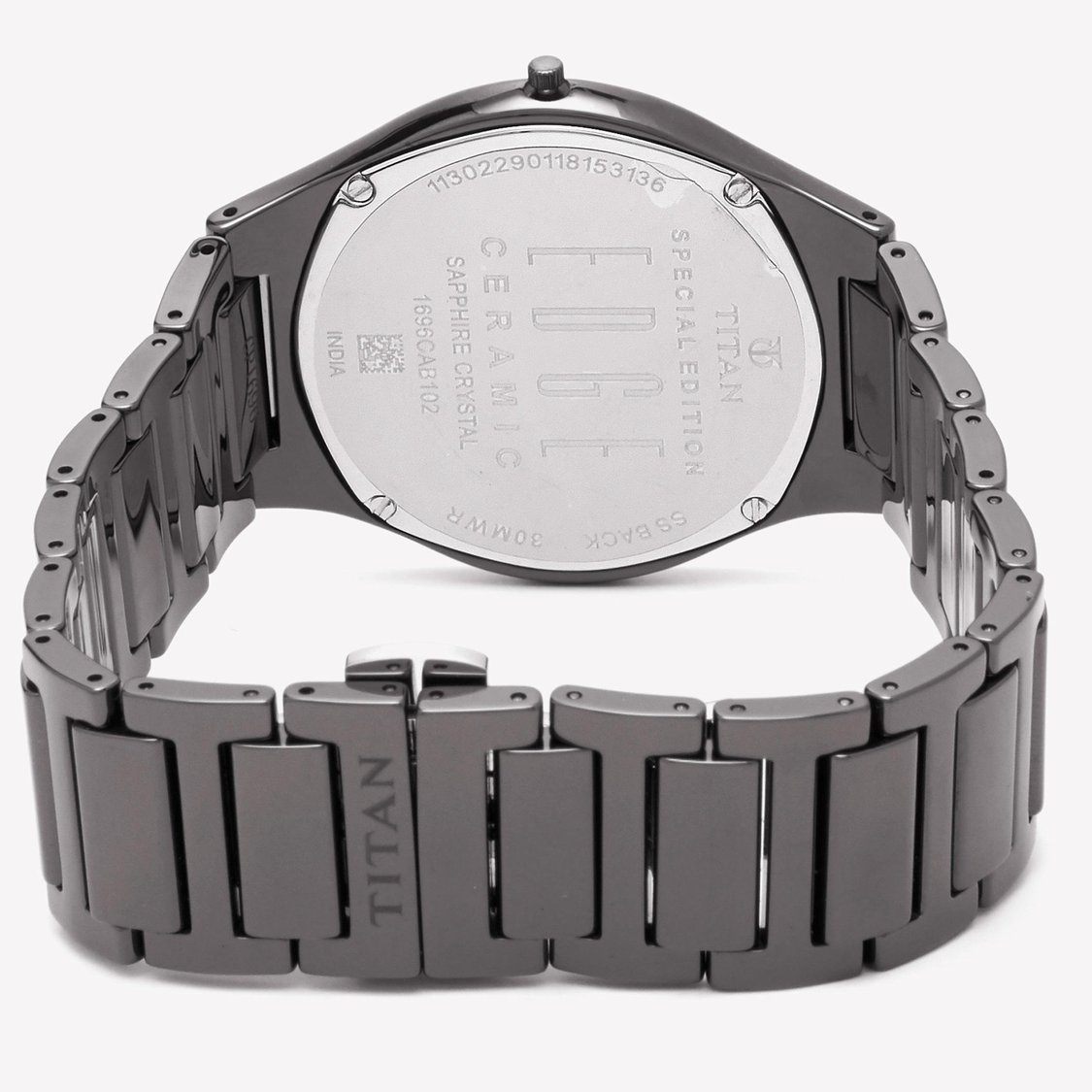 Buy TITAN EDGE Men Analog Watch - 1696QC02 from Titan at just INR 21995.0