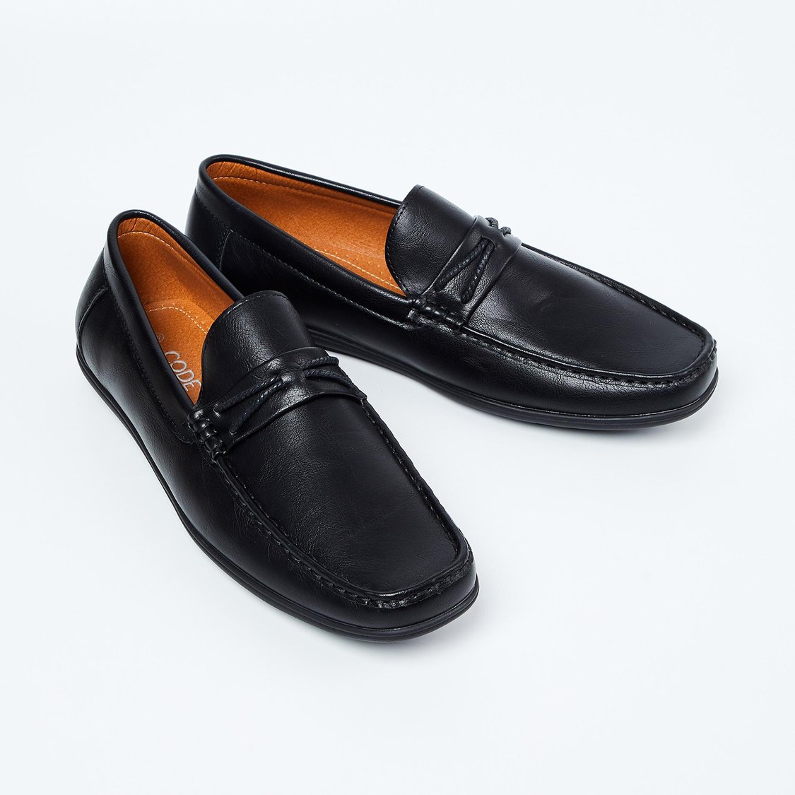 Buy CODE Men Genuine Leather Penny Loafers from CODE at just INR 2099.0