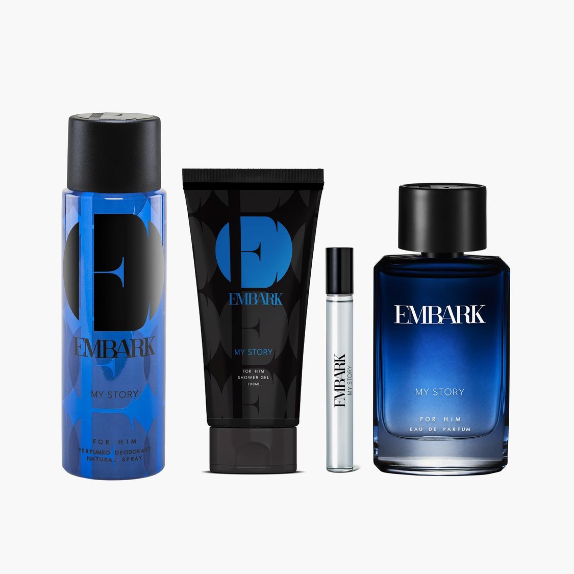 Buy EMBARK My Story For Him 4-Piece Gift Set from Embark at just INR 2380.0