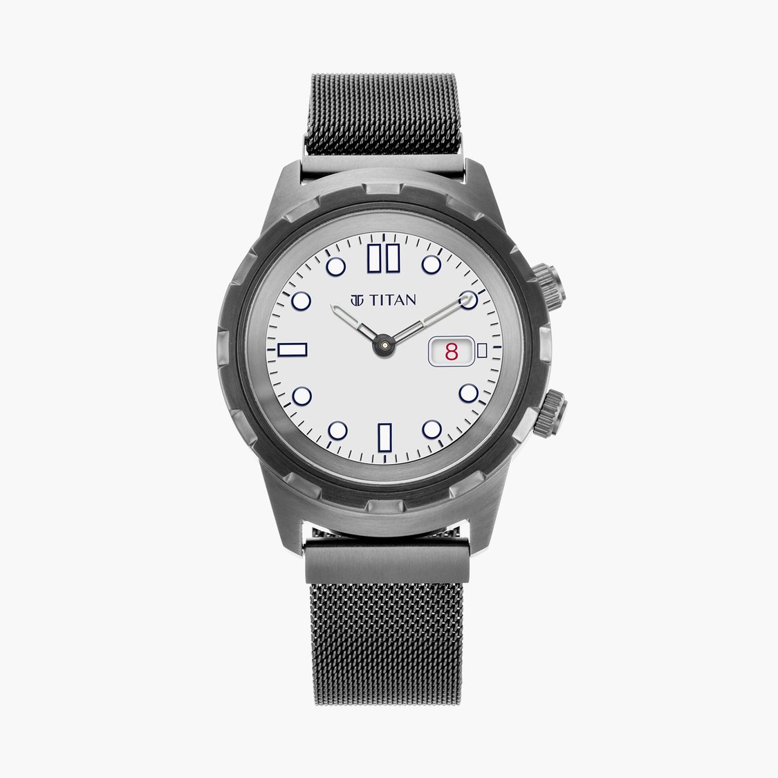 Buy TITAN Men Hybrid Smart Watch-90116NM01 from Titan at just INR 11995.0