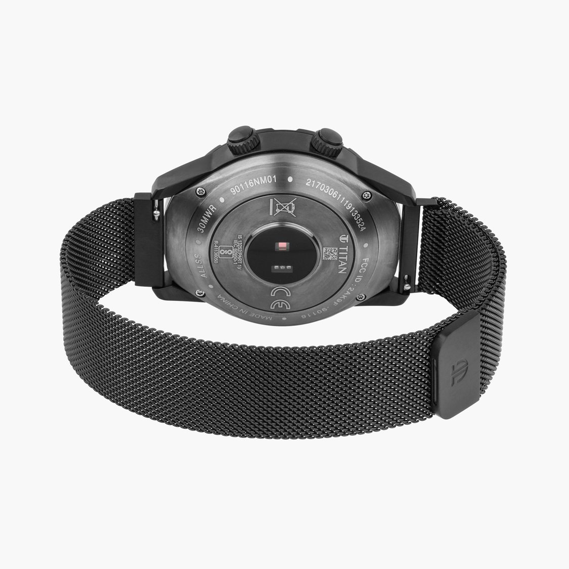 Buy TITAN Men Hybrid Smart Watch-90116NM01 from Titan at just INR 11995.0