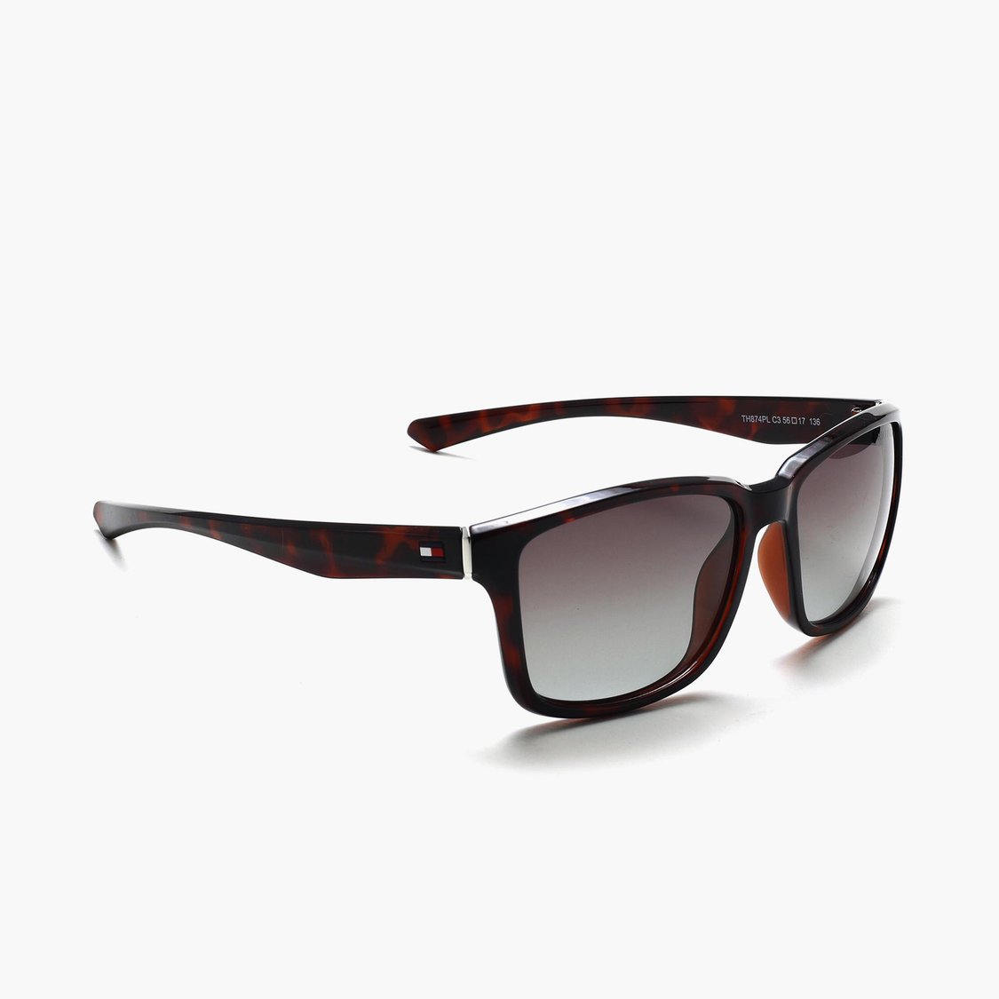 Buy TOMMY HILFIGER Men Solid Wayfarer Sunglasses TH874PLC3S from Tommy Hilfiger at just INR 6490.0