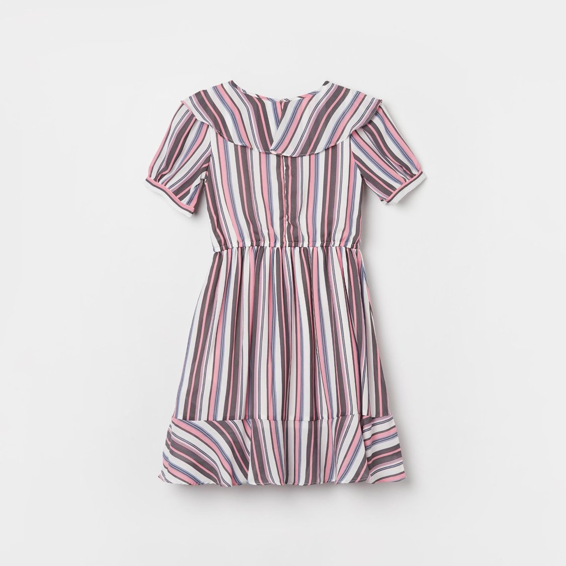Buy PEPPERMINT Girls Striped Woven A-Line Dress from Peppermint at just ...