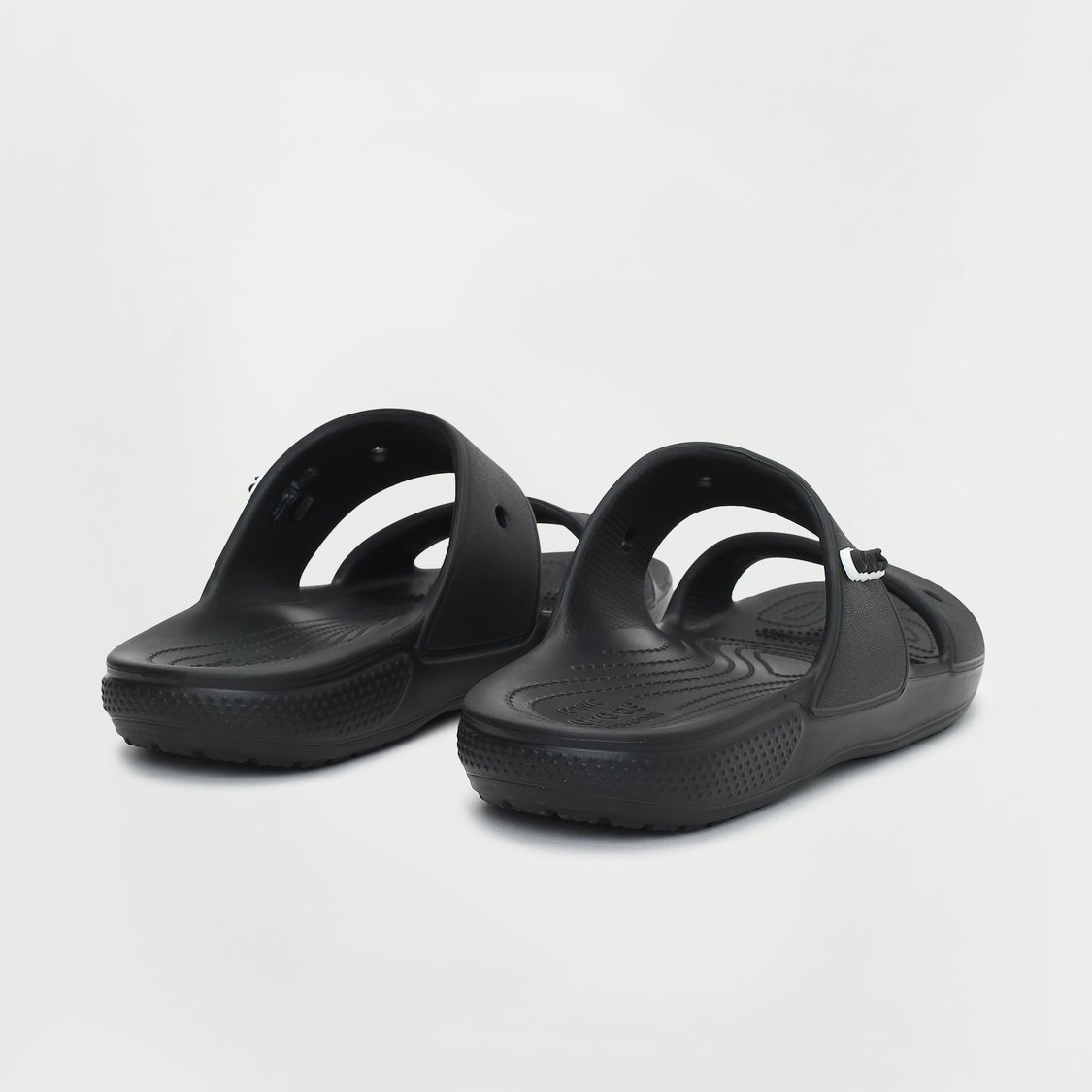 Buy CROCS Men Appliqued Double Strap Slide Sandals from Crocs at just ...