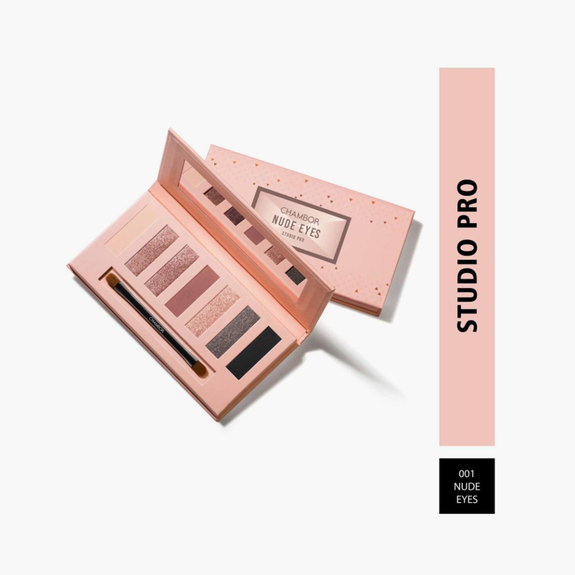 Buy CHAMBOR Studio Pro Eye Shadow Palette- Nude Eyes from Chambor at ...