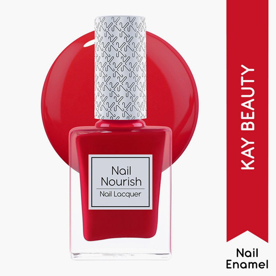 Buy KAY BEAUTY Nail Nourish Enamel Polish - Code Red 34 - 9 ml from Kay ...