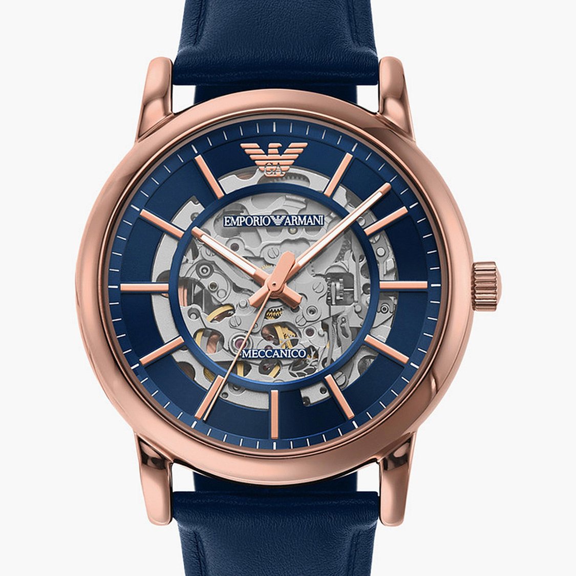 Buy EMPORIO ARMANI Men Water-Resistant Automatic Watch- AR60050 from ...