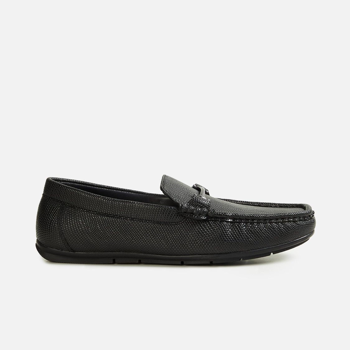 Buy CODE Men Textured Slip-On Formal Shoes from CODE at just INR 1799.0