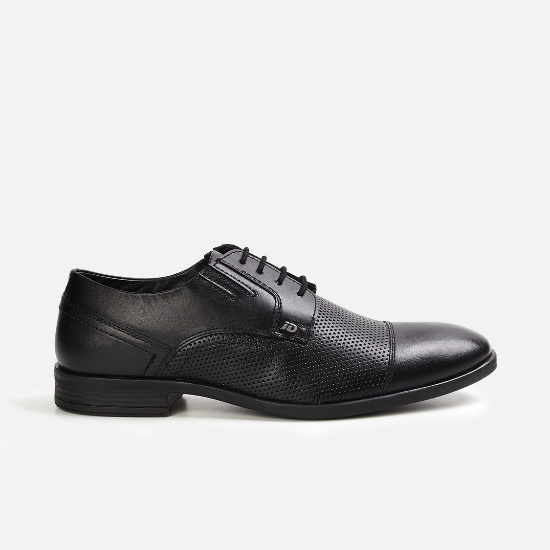 Buy ID Men Textured Lace-Up Leather Formal Shoes from ID at just INR 3085.0