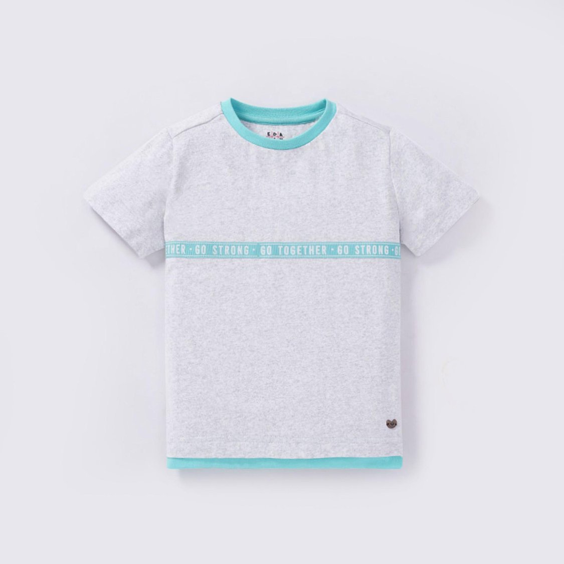 Buy ED-A-MAMMA Boys Heathered Printed T-shirt from Ed-A-Mamma at just ...