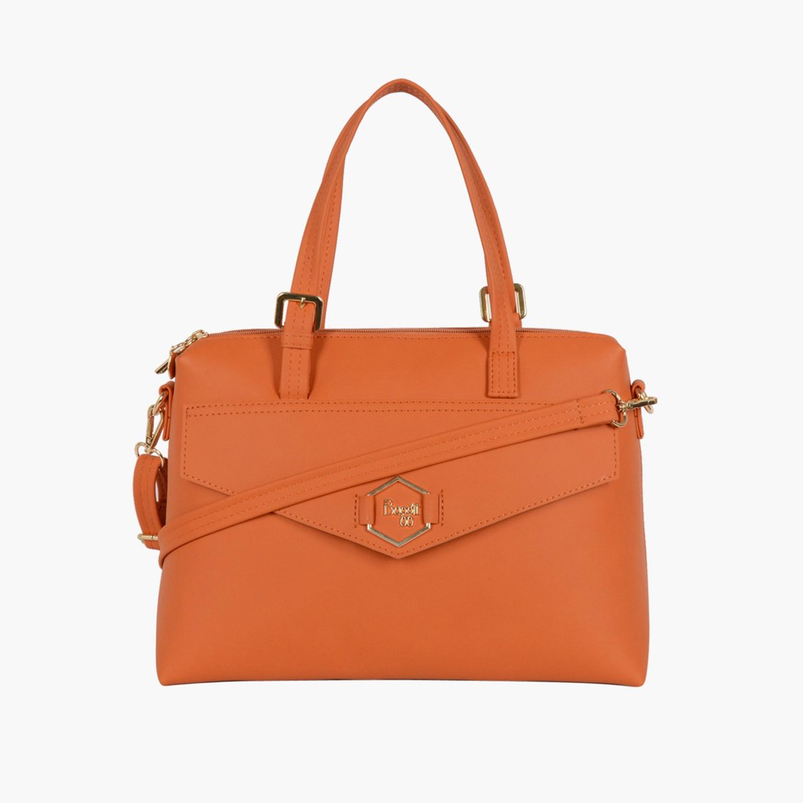 Buy BAGGIT Women Solid Zip Closure Handheld Bag from Baggit at just INR ...