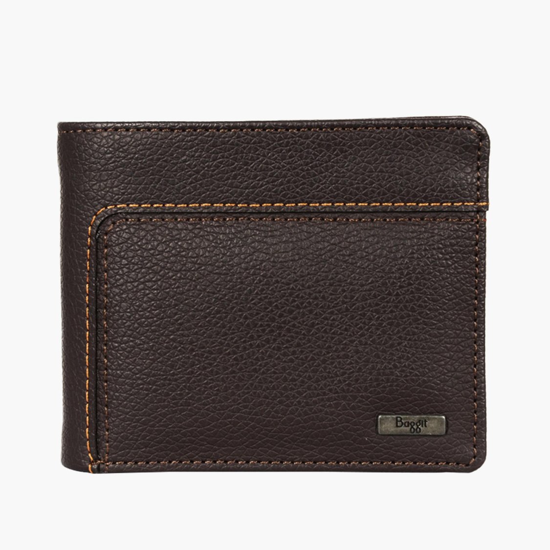 Buy BAGGIT Men Solid Faux Leather Bi-Fold Wallet from Baggit at just ...