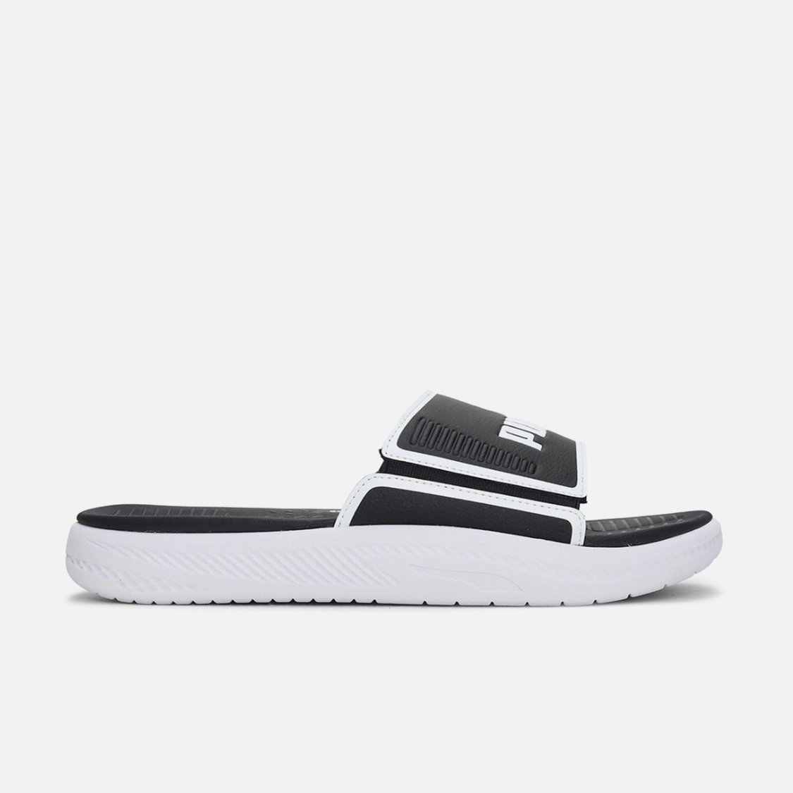 Buy PUMA Men Solid Slip-On Sliders from PUMA at just INR 3299.0