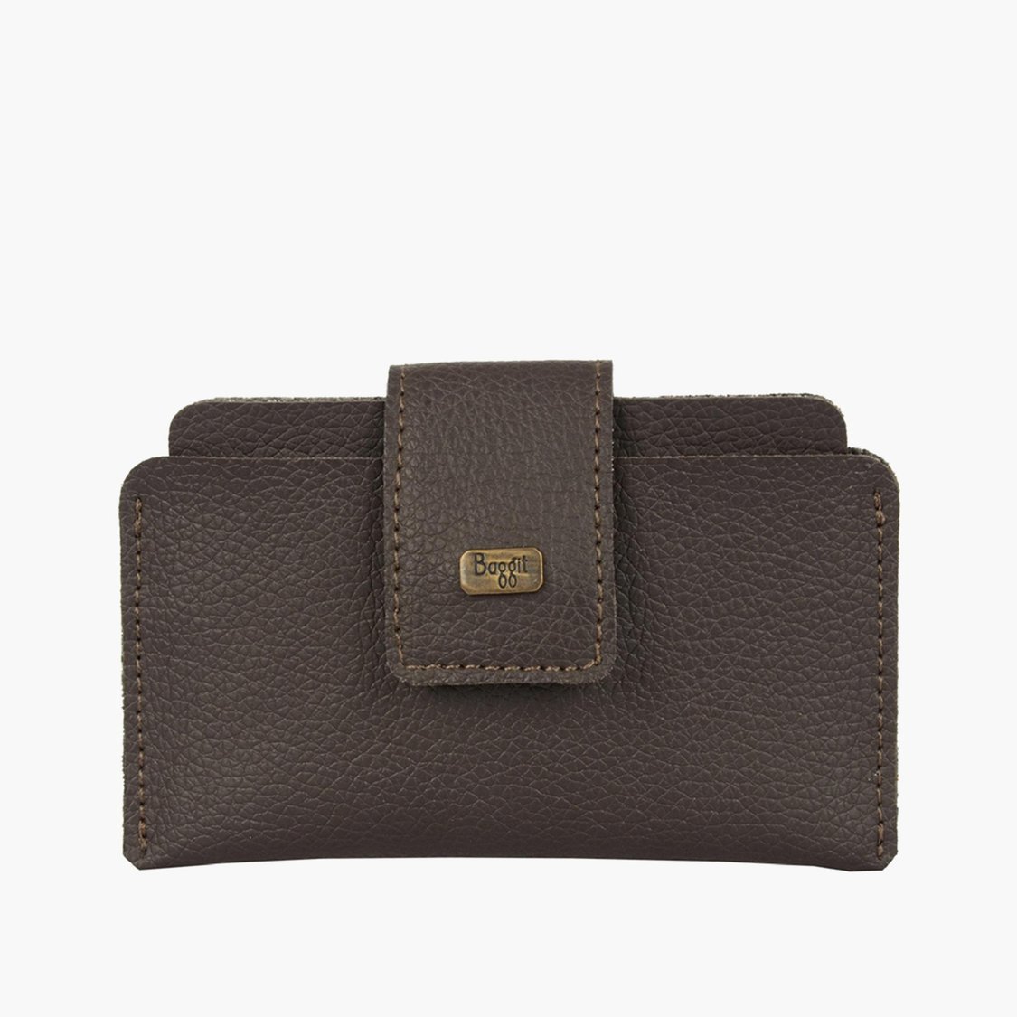 Buy BAGGIT Women Textured Push-Button Mini Wallet from Baggit at just ...