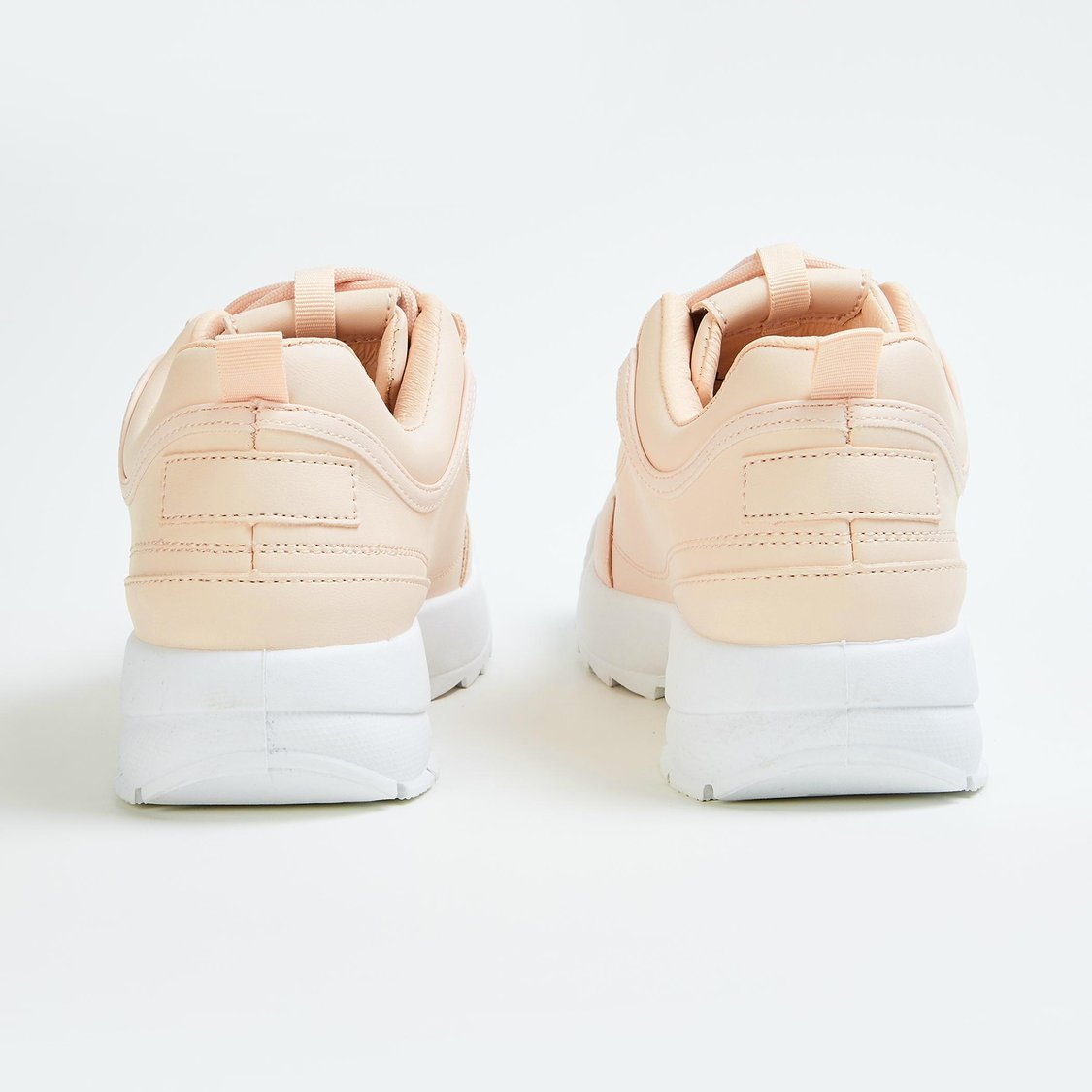 Buy GINGER Women Solid Lace-Up Shoes With Contrast Sole from Ginger at ...