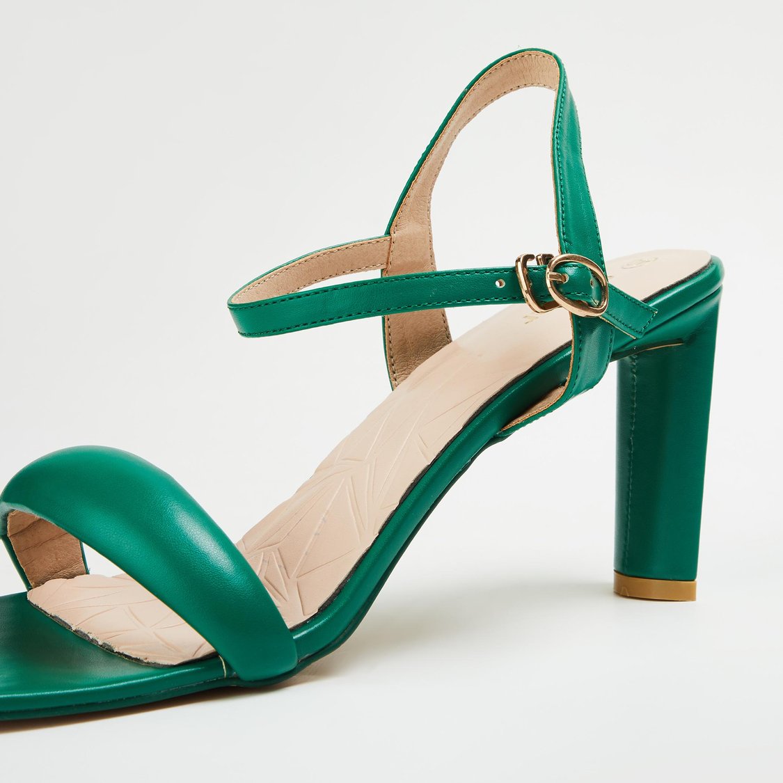 Buy GINGER Women Solid Open-Toe High Heels from Ginger at just INR 1899.0