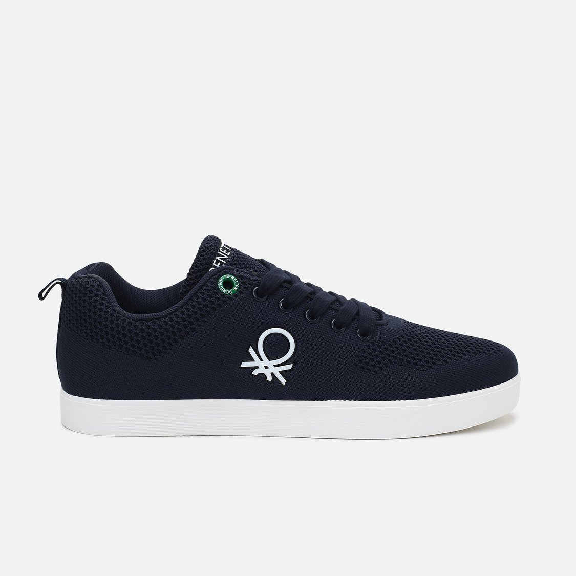 Buy UNITED COLORS OF BENETTON Men Textured Lace-Up Sneakers from United ...