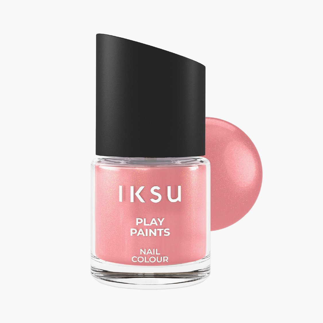 Buy IKSU Play Paints Nail Colour Glitter Blush - 8ml from Iksu at just ...