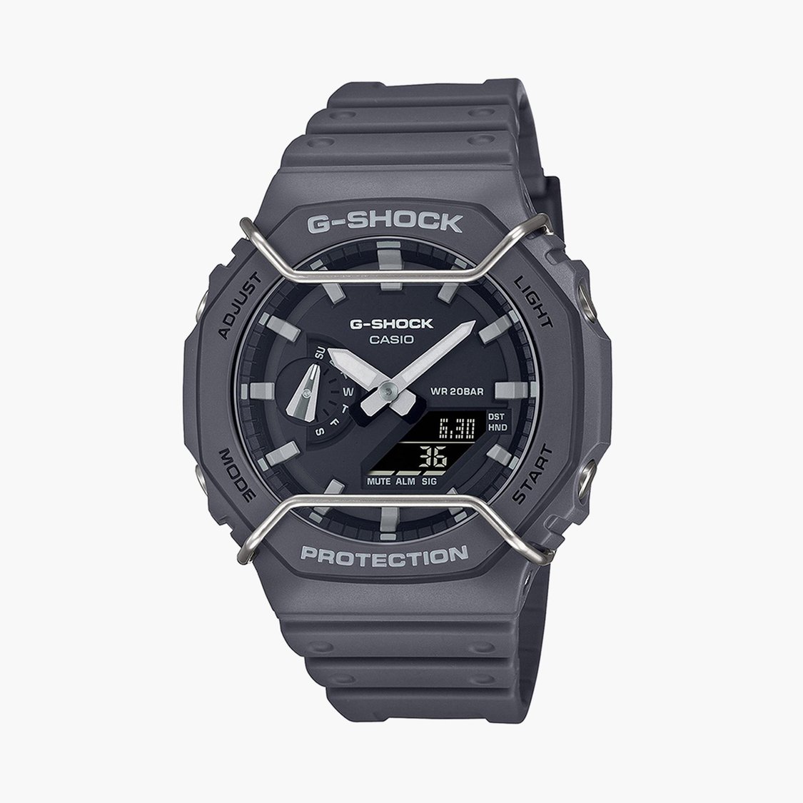 Buy CASIO G-SHOCK Men Solid Analog-Digital Watch with Resin Strap ...