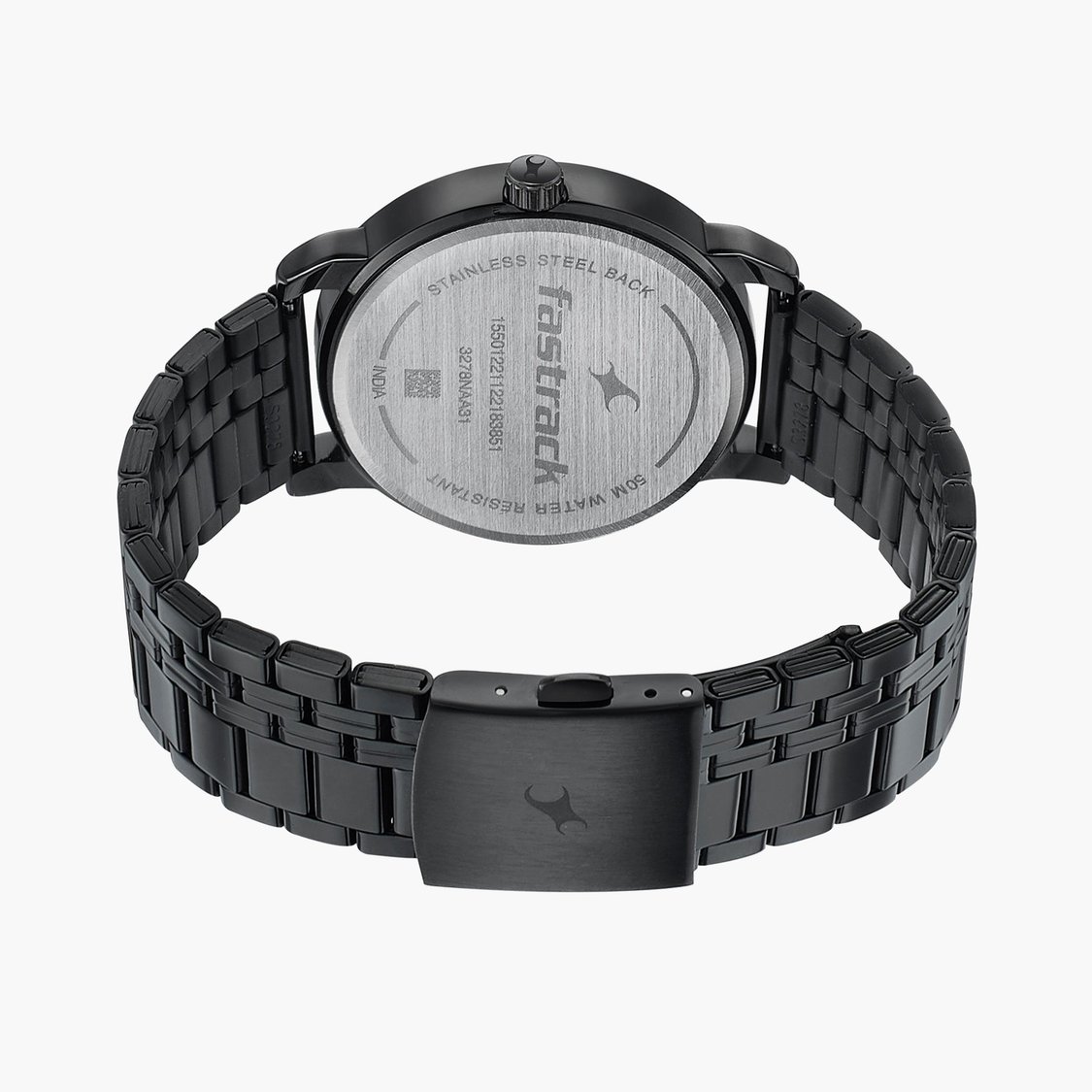 Buy FASTRACK Men Round Analog Watch with Metal Strap - 3278NM01 from ...