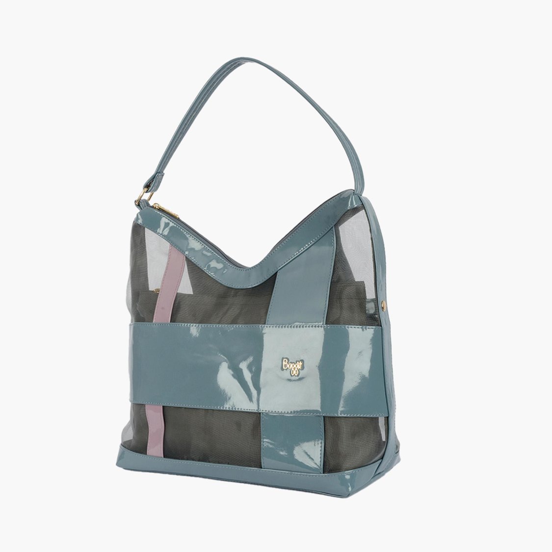 Buy BAGGIT Women Colourblcoked Zip Closure Shoulder Bag from Baggit at ...