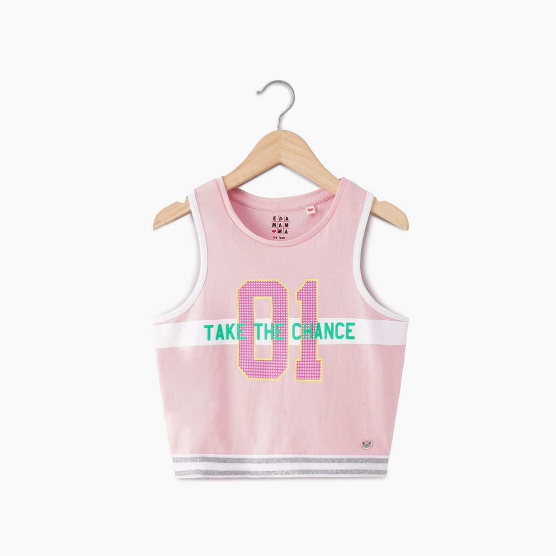 Buy ED-A-MAMMA Girls Printed Sleeveless Casual Top from Ed-A-Mamma at ...