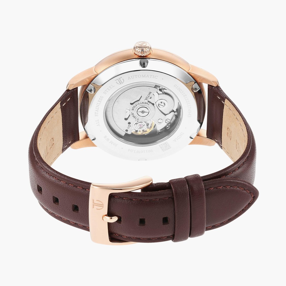 Buy TITAN Men Skeletal Automatic Watch - 90110WL04 from Titan at just ...