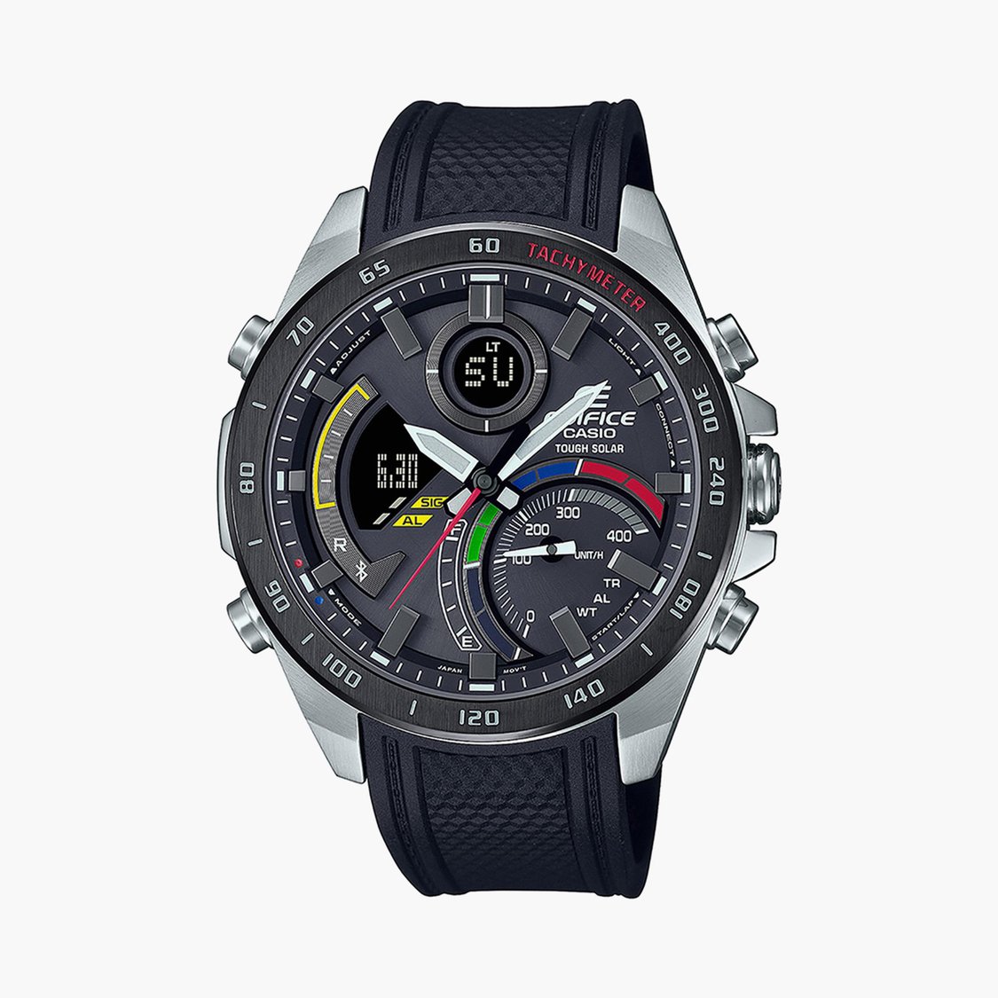 Buy CASIO EDIFICE Men Round Chronograph Watch with Resin Strap - EX553 ...