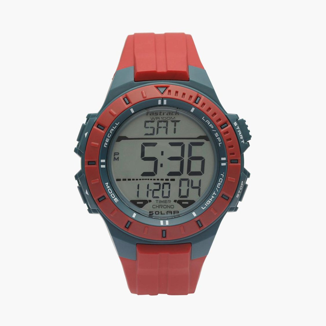 Buy FASTRACK Men Water-Resistant Digital Watch - 38067PP01 from ...