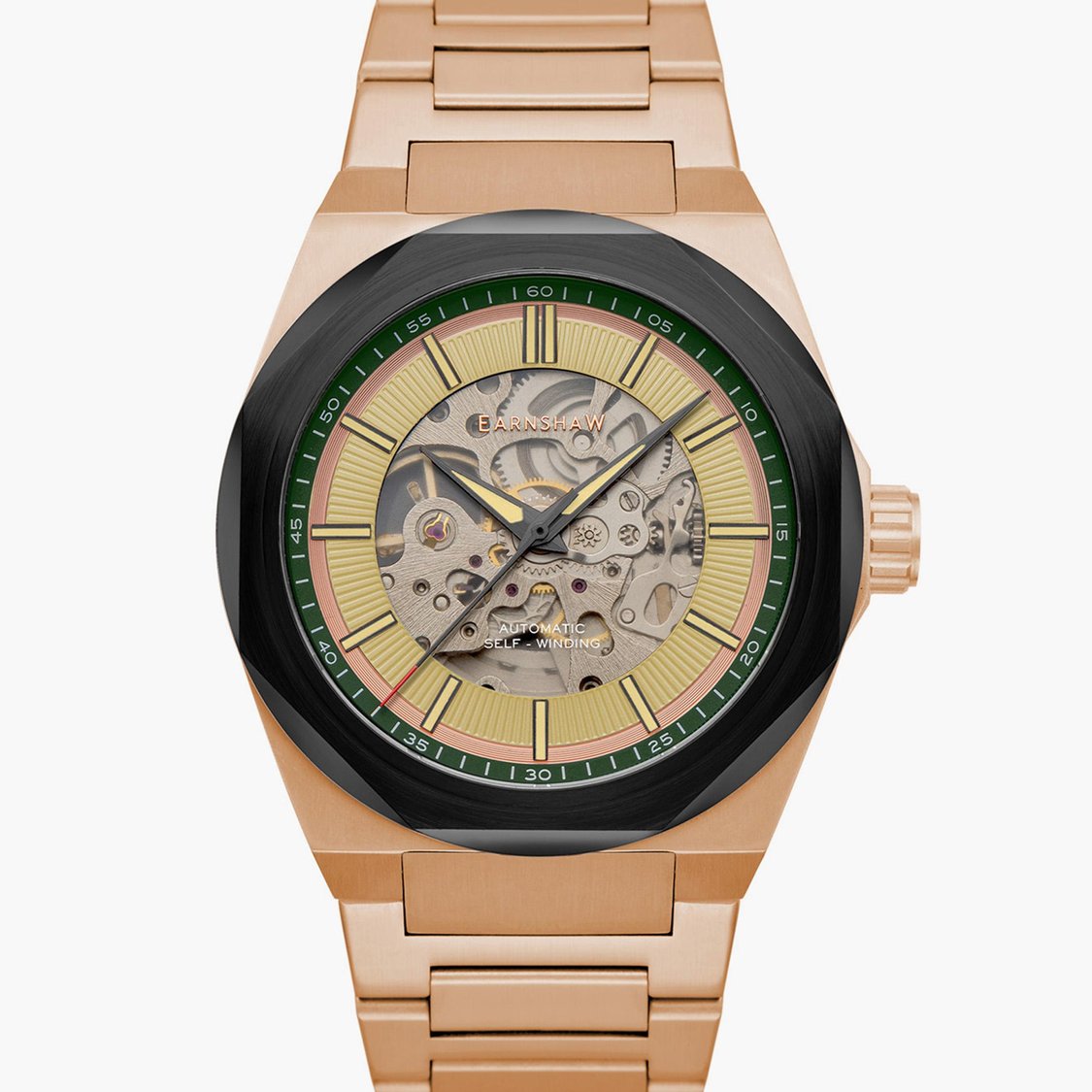 Buy THOMAS EARNSHAW Clark Men Skeleton Automatic Watch - ES-8182-CC ...