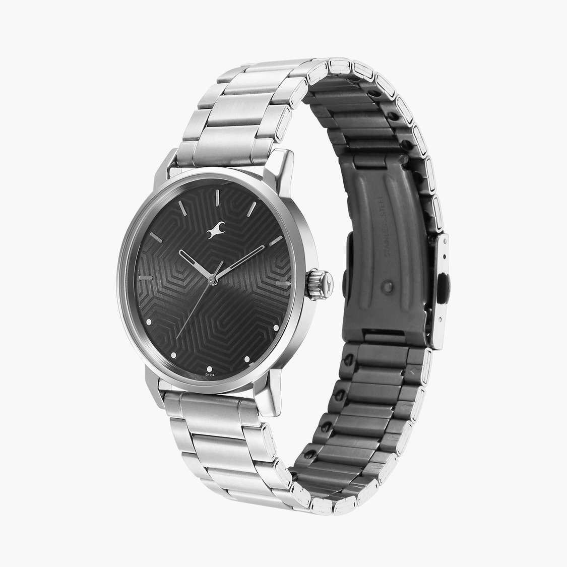 Buy FASTRACK Stunners Men Round Analog Watch with Metal Strap ...