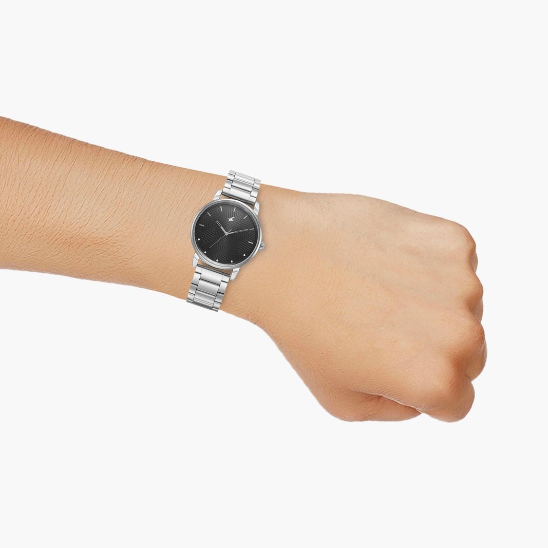 Buy FASTRACK Stunners Men Round Analog Watch with Metal Strap ...