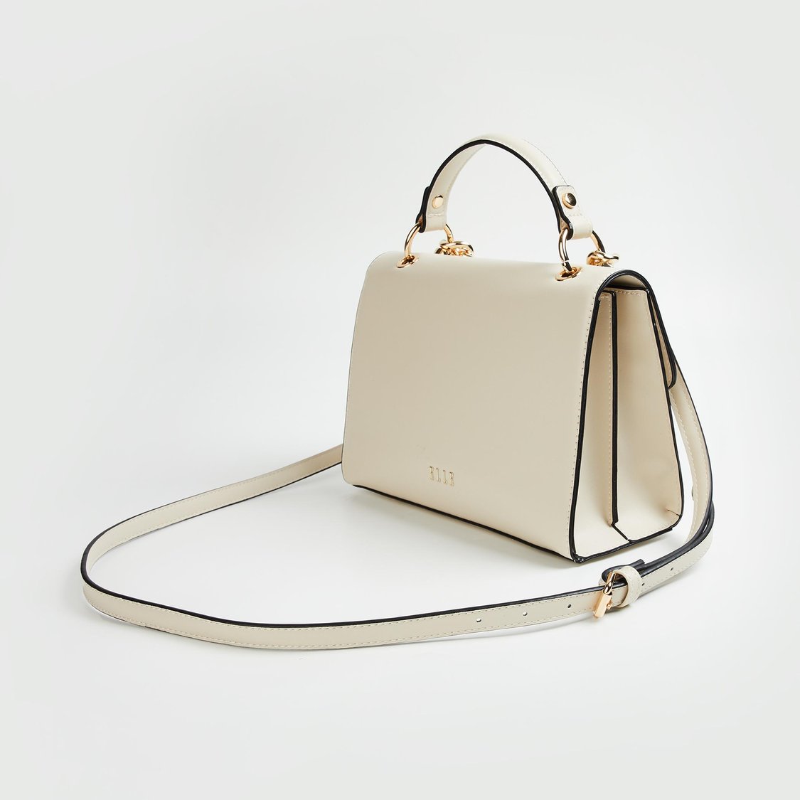 Buy ELLE Women Monogram Embossed Handheld Bag from Elle at just INR 3999.0