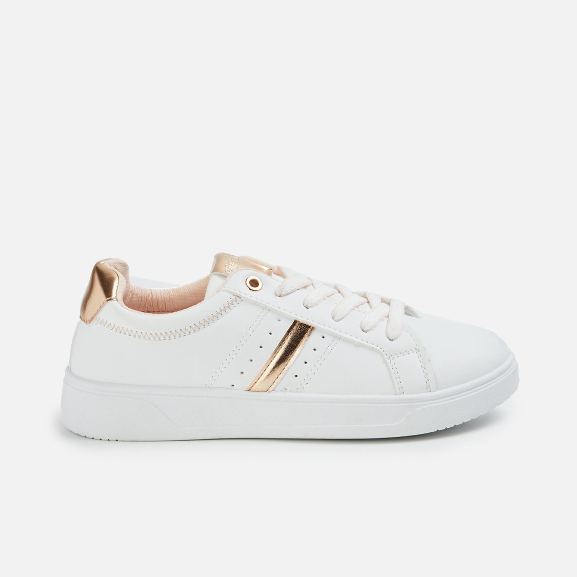 Buy GINGER Women Solid Lace-Up Casual Shoes from Ginger at just INR 1499.0