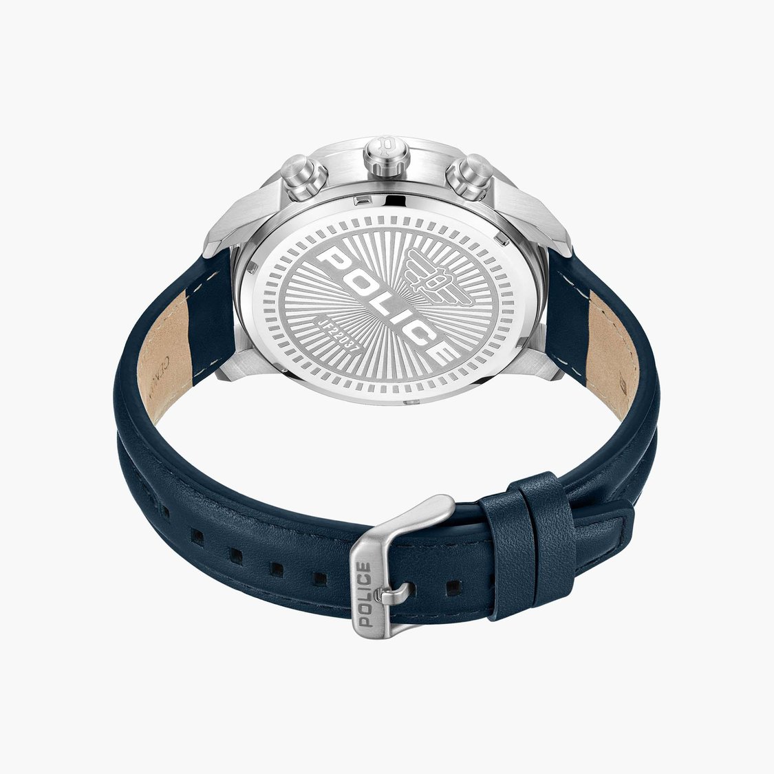 Buy POLICE Men Multifunctional Watch with Leather Strap ...