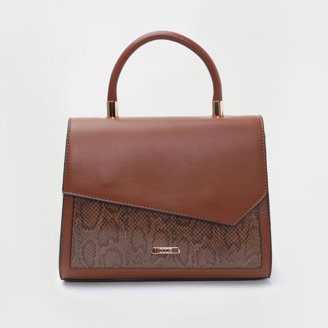 Buy CODE Women Colourblocked Handheld Bag from CODE at just INR 2699.0