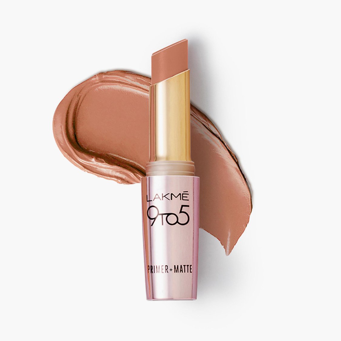 Buy LAKME 9 To 5 Primer + Matte Lipstick- Salty Caramel - 3.6 g from ...