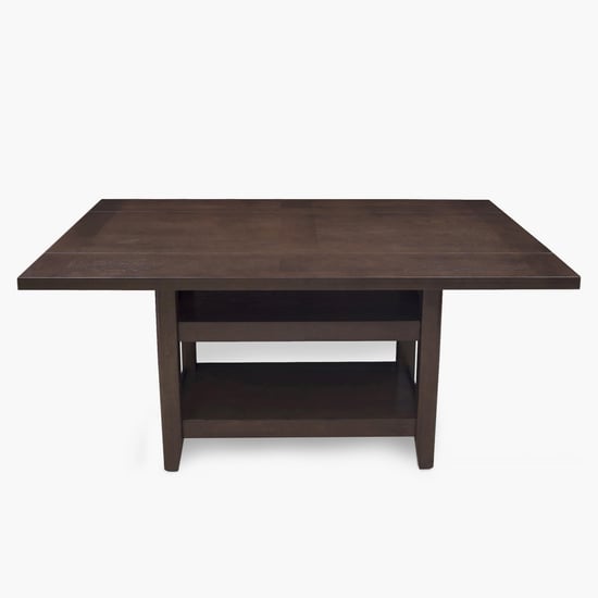 Uptown Regular Height Dining Table Without Chairs - 6 Seater | Brown ...