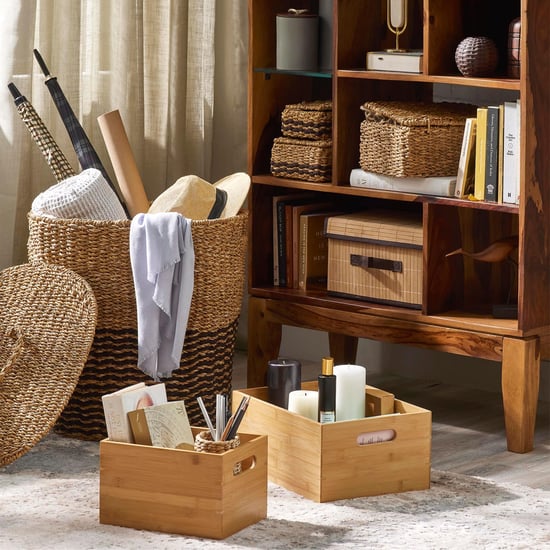 Regan Bamboo Storage Box | Brown | Bamboo