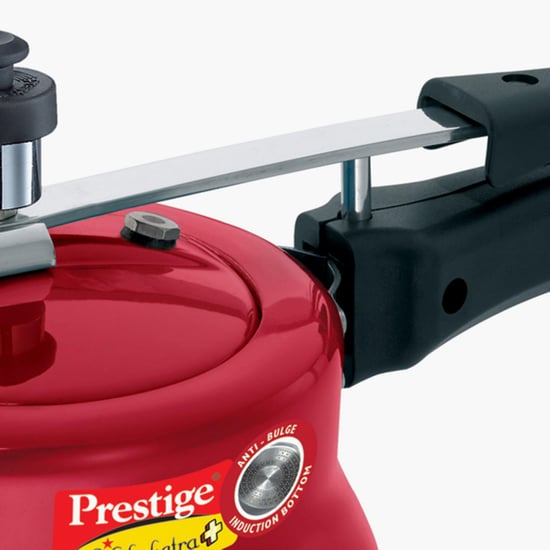 PRESTIGE Nakshatra Plus Pressure Handi - 3l | Red | Aluminium