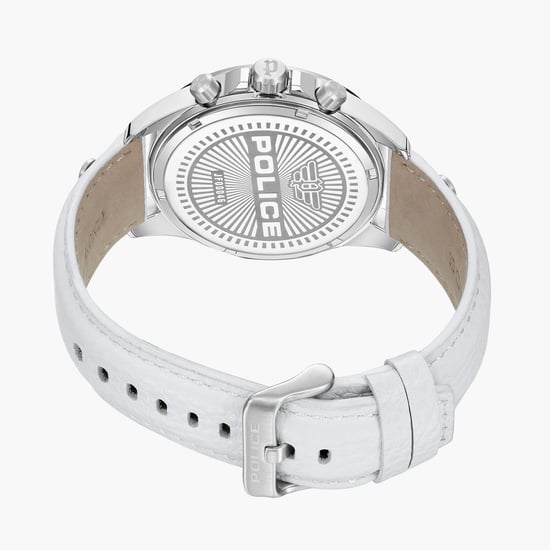 POLICE Men Chronograph Watch with Leather Strap - PLPEWJF0004603