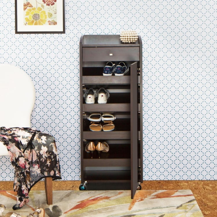 Buy Mobile Shoe Cabinet -18Pairs from Home Centre at just INR 13995.0