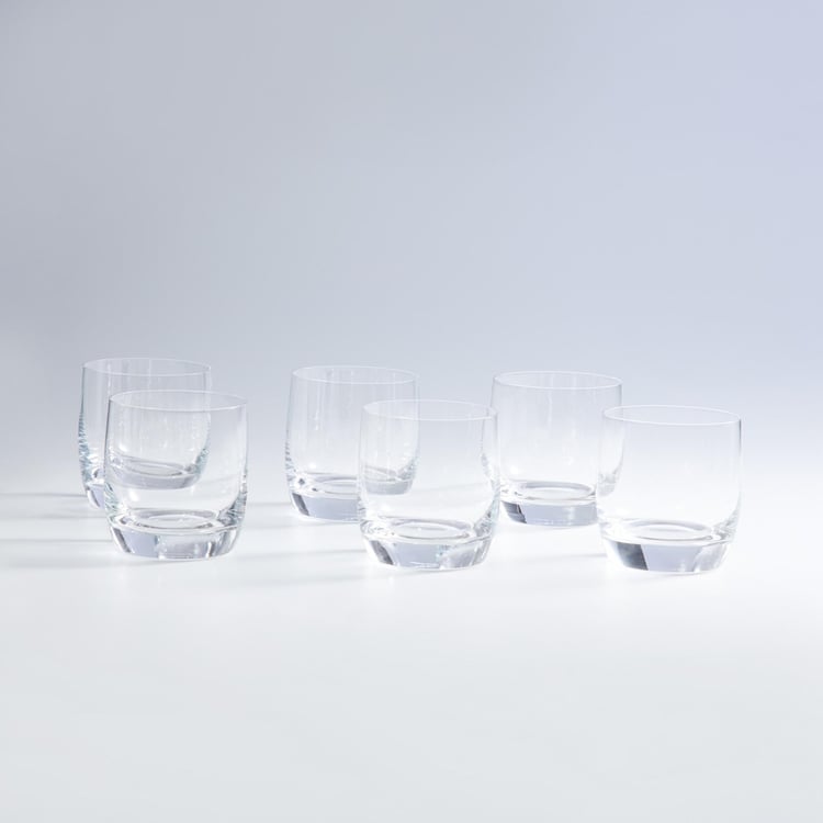 Buy OCEAN Lucaris 6-piece Round Rock Glass set-340 ml from Ocean at ...