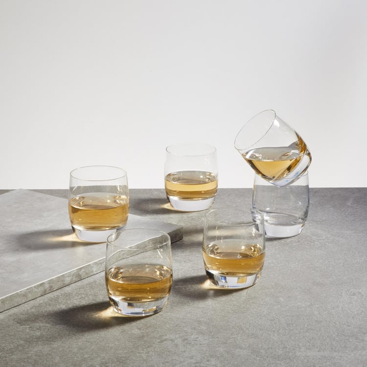 Buy OCEAN Lucaris 6-piece Round Rock Glass set- 255 ml from Ocean at ...