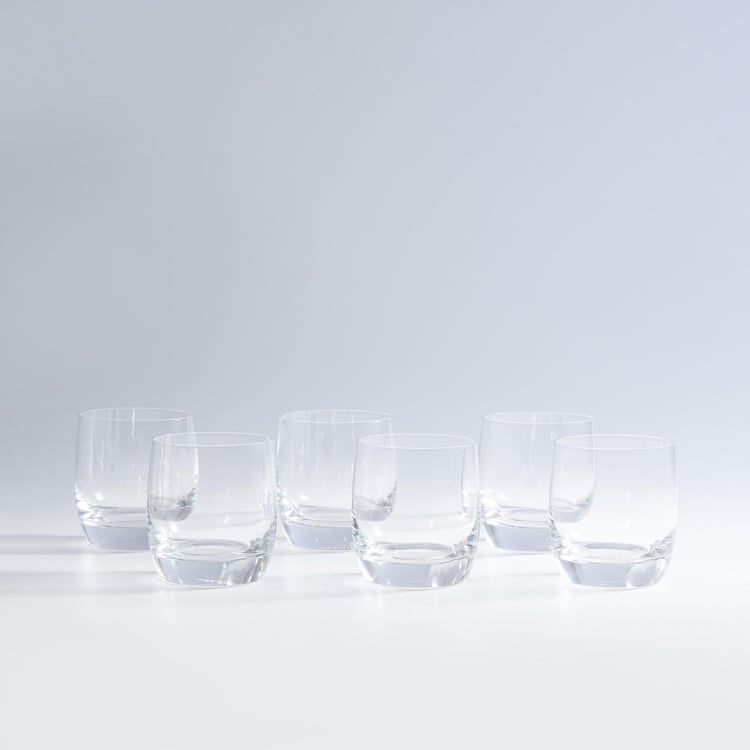 Buy OCEAN Lucaris 6-piece Round Rock Glass set- 255 ml from Ocean at ...