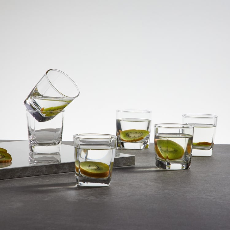 Buy OCEAN 6-piece Round Water Glass set- 195 ml from Ocean at just INR ...