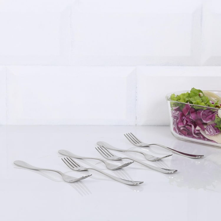Buy FNS Victoria Baby Fork - Set Of 6 Pcs. from FNS at just INR 355.0