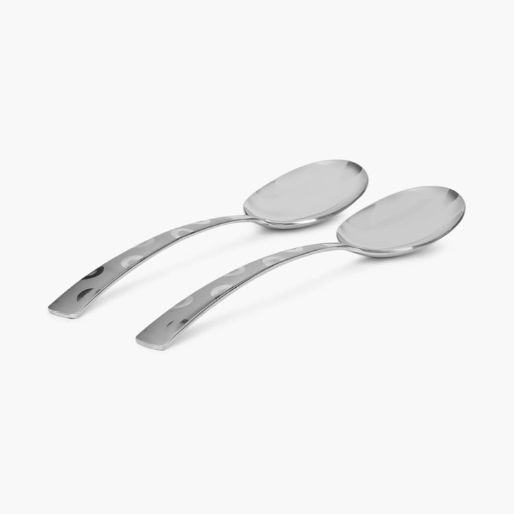 Buy FNS Orbit Serving Spoon-Set Of 2 Pcs. from FNS at just INR 420.0
