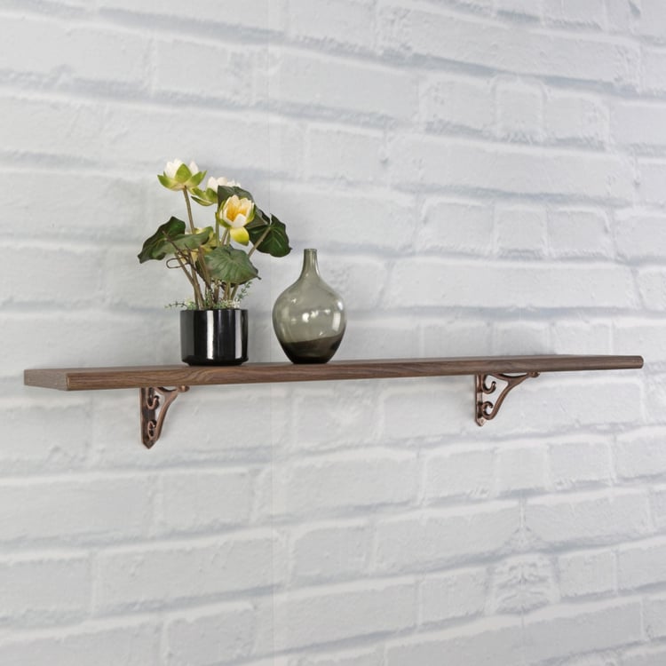 Buy DECO WINDOW Brown Shelf without Bracket 120 cm from Deco Window at ...
