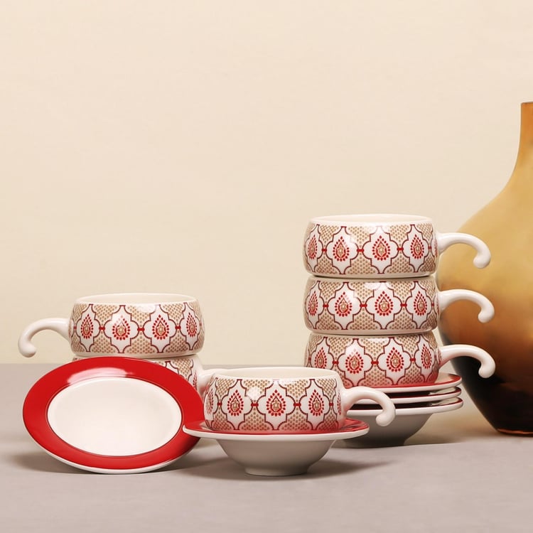 Buy Merida Cup And Saucer Set Of 6 from Home Centre at just INR 1600.0